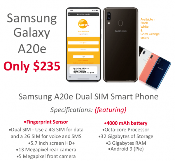 4G Mobile Devices | Sure Diego Garcia